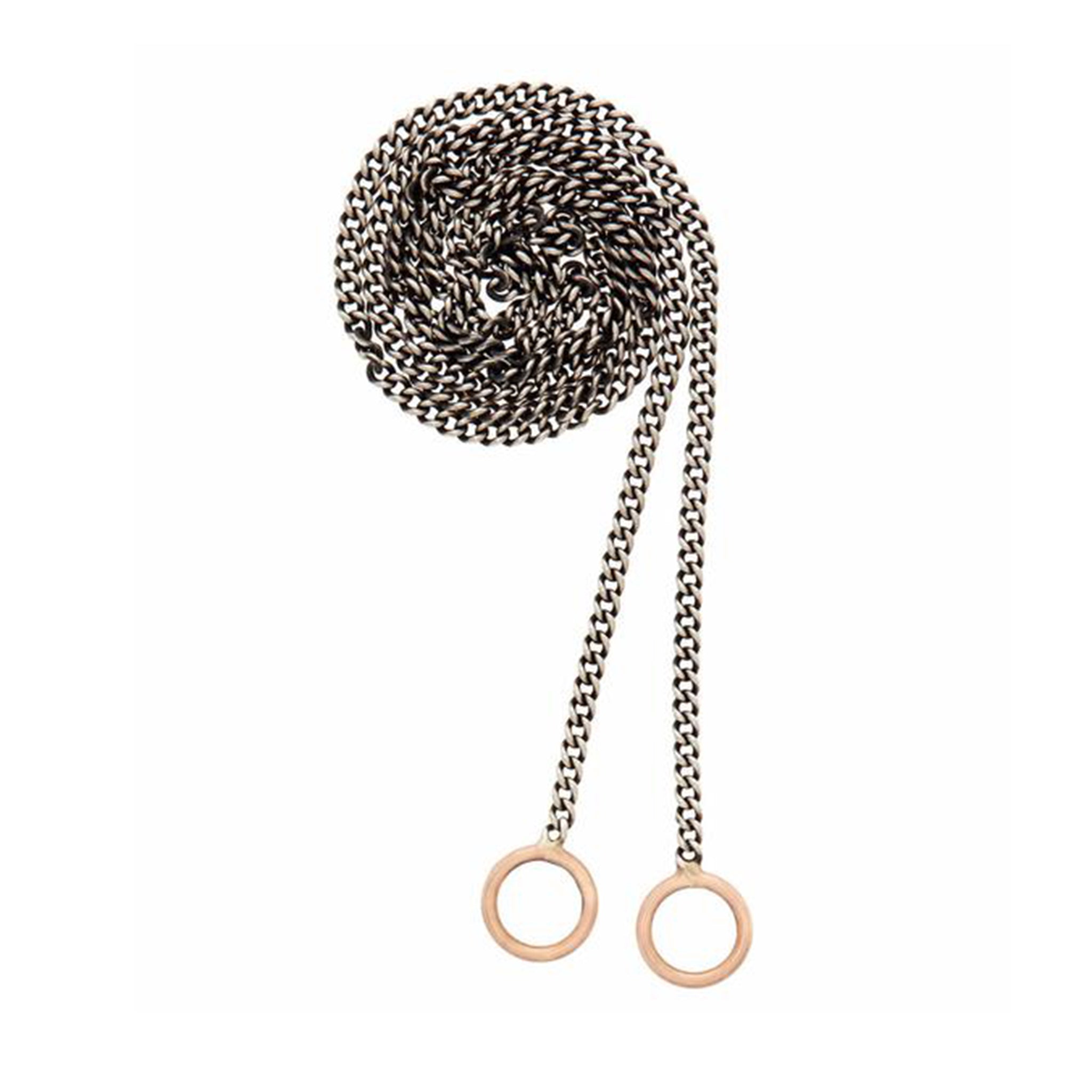 Fine Curb Chain in Silver – Gin and The Banker