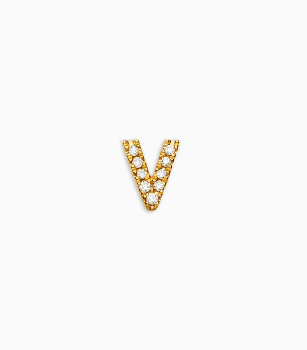 V Diamond Letter – Gin and The Banker